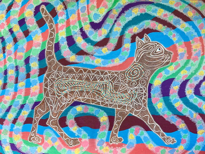 Spirit Cat - Sanchia Lewis